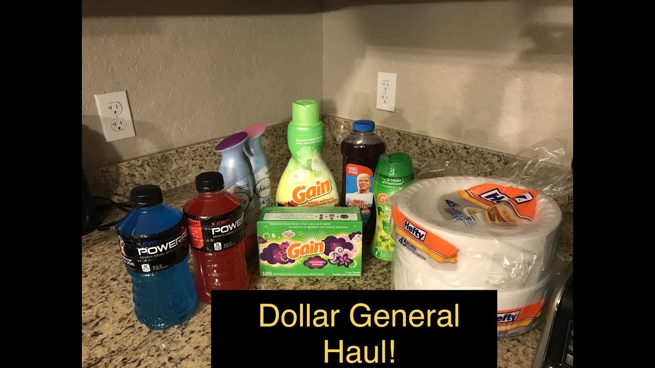 Dollar General Haul-Sept 1!!!! - YouTube