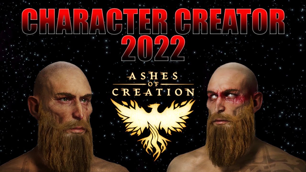 Ashes of Creation- The Ultimate MMORPG Character Creator Reveal in 2022 ...