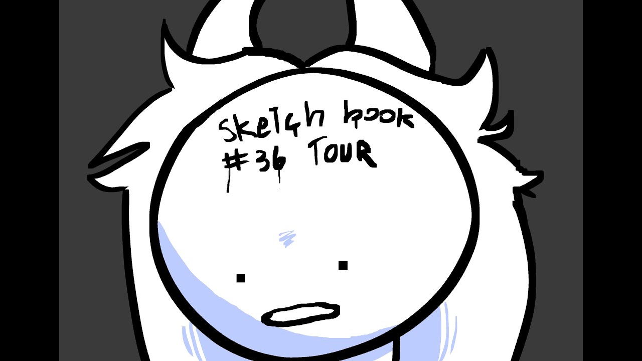 sketchbook number 36 tour!! (submitted to calarts) - YouTube