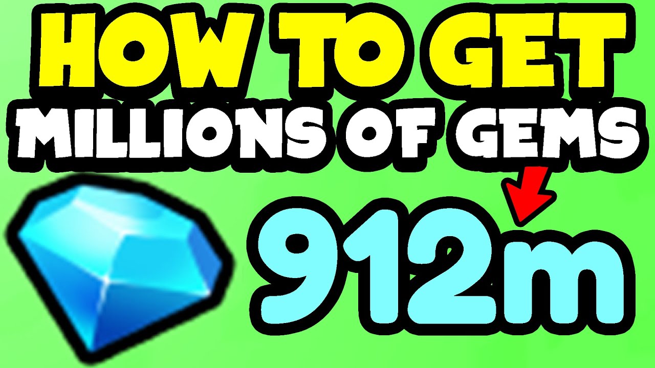 How to get MILLIONS of GEMS In Pet Simulator 99! - YouTube