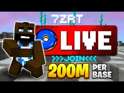 DONUT SMP LIVE | GAMBLING | RATING BASES 200M PER | 2B+ LOOTDROP + ELYTRA