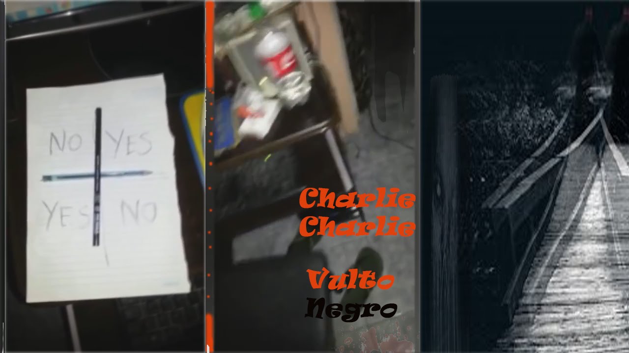 Charlie Charlie Challenge-A Prova que o Demônio Maligno Existe(Cenas ...