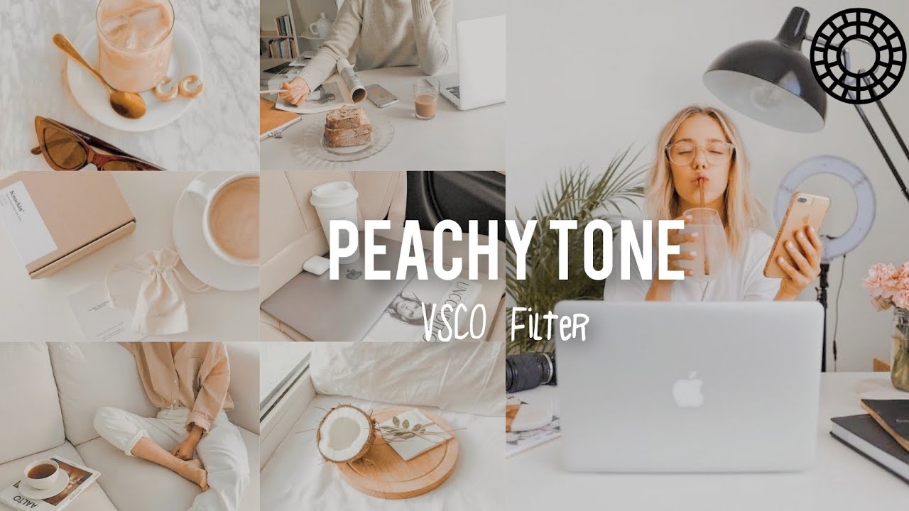 Peachy Tone VSCO editing | vsco photo editing tutorial - YouTube