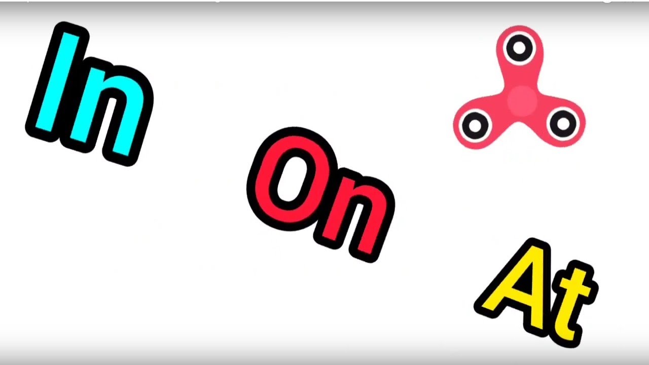 PREPOSITIONS OF TIME SONG (for teachers or young learners) - YouTube