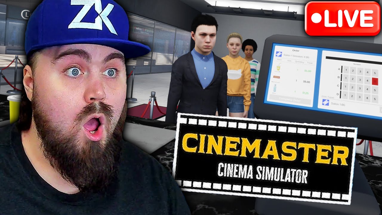 Can Zane Kane Survive This CRAZY Movie Theatre Shift? - YouTube