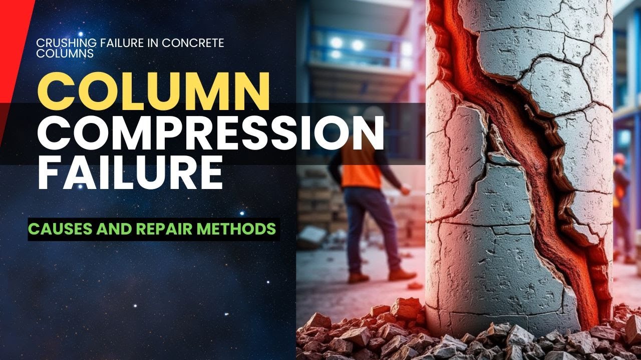 How to Repair Crushing Failure of Concrete Columns ? - YouTube