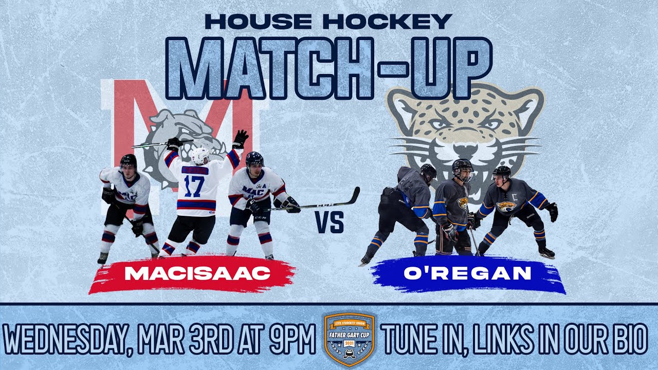 Father Gary Cup | Game 7 | MacIsaac V O'Regan | WEDNESDAY MARCH 3RD ...