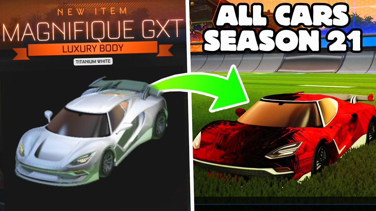 EVERY NEW CAR IN ROCKET LEAGUE SEASON 21 - YouTube