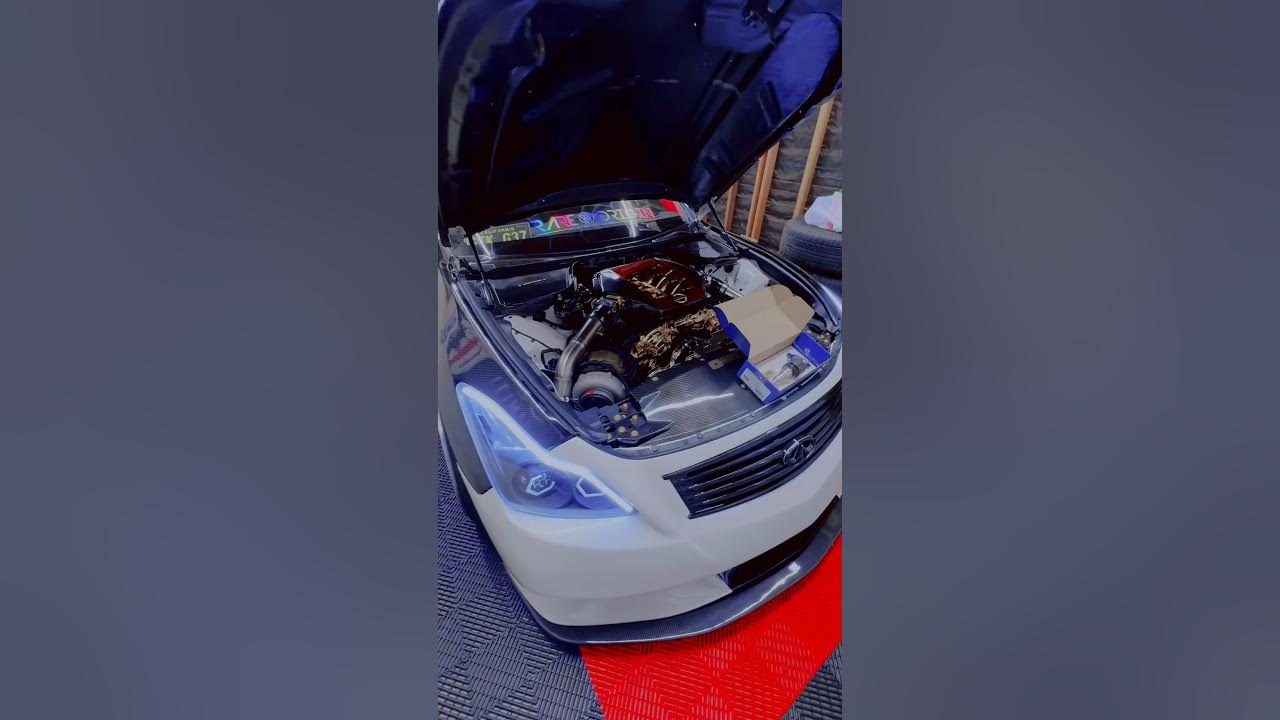 Quick edit on my Single turbo g37 🤌🏼😮‍💨 #g37 #g35 #350z #jdmnation #gtr - YouTube