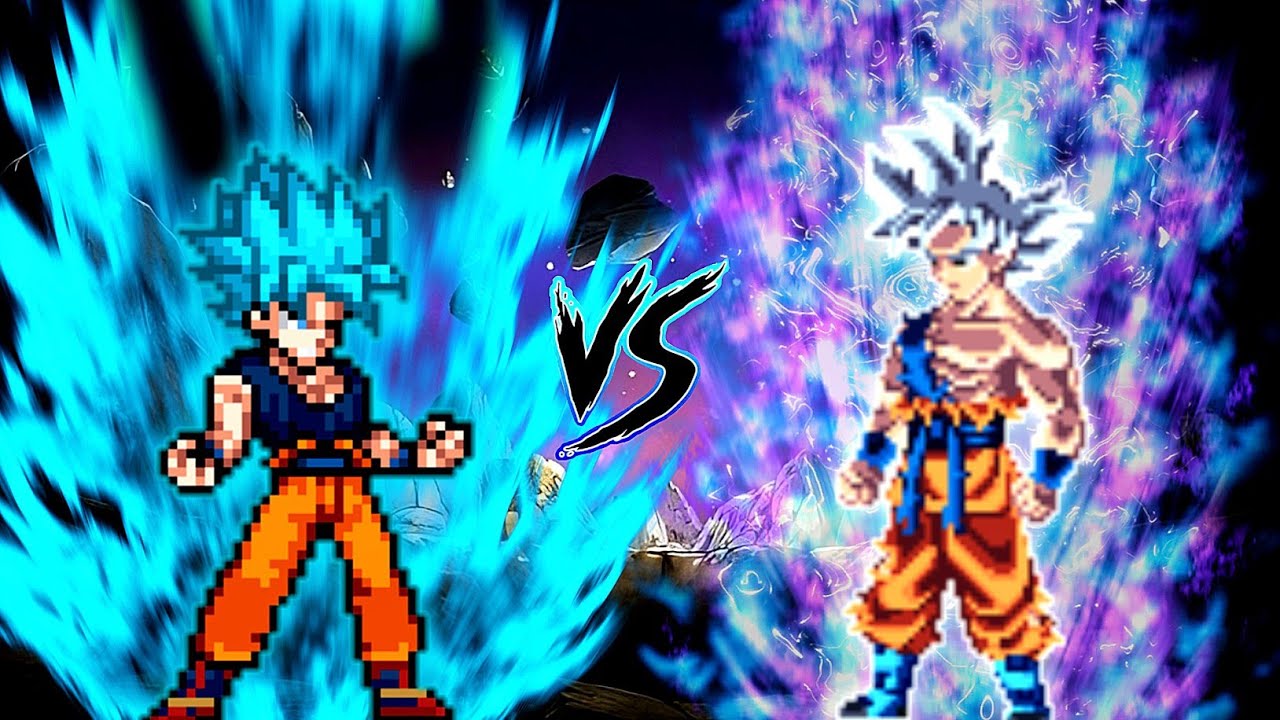 Goku Perfect SSB V2 OP (New) VS Goku DBS V3.5 OP (all form) in Jump ...