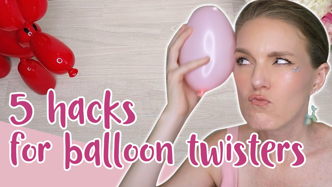 5 balloon hacks for Balloon Twisters! (Beginner friendly!) - YouTube