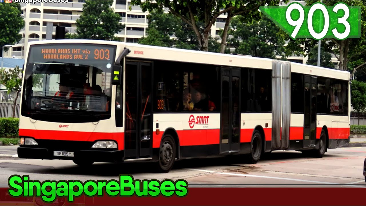 [SMRT Buses] TIB1195Y @ 903 | Mercedes-Benz O405G (Volgren) (Voith ...