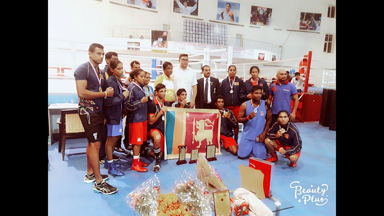 Boxing Fight - Asanka Rajapaksha(Sri Lanka) Vs India - YouTube