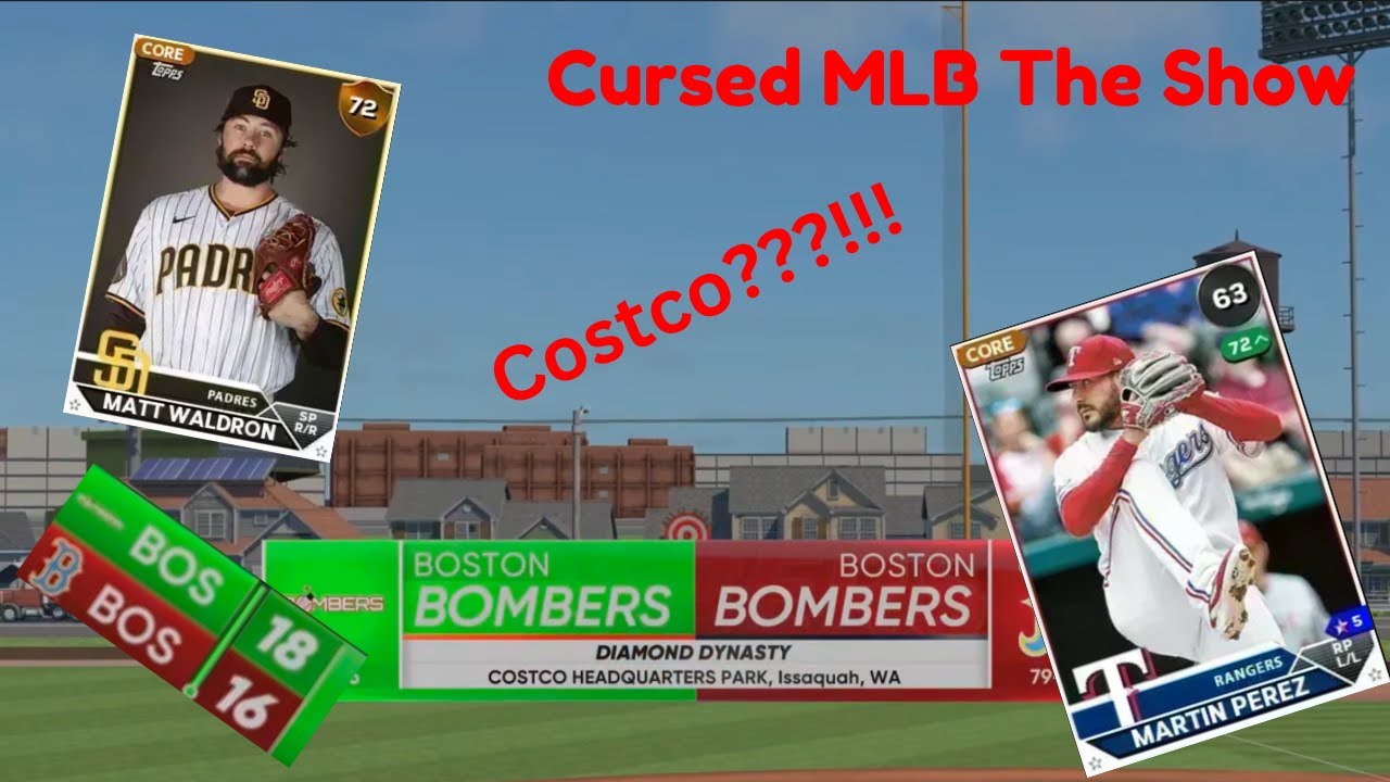 Cursed MLB The Show is so Funny...😂😂😂 - YouTube