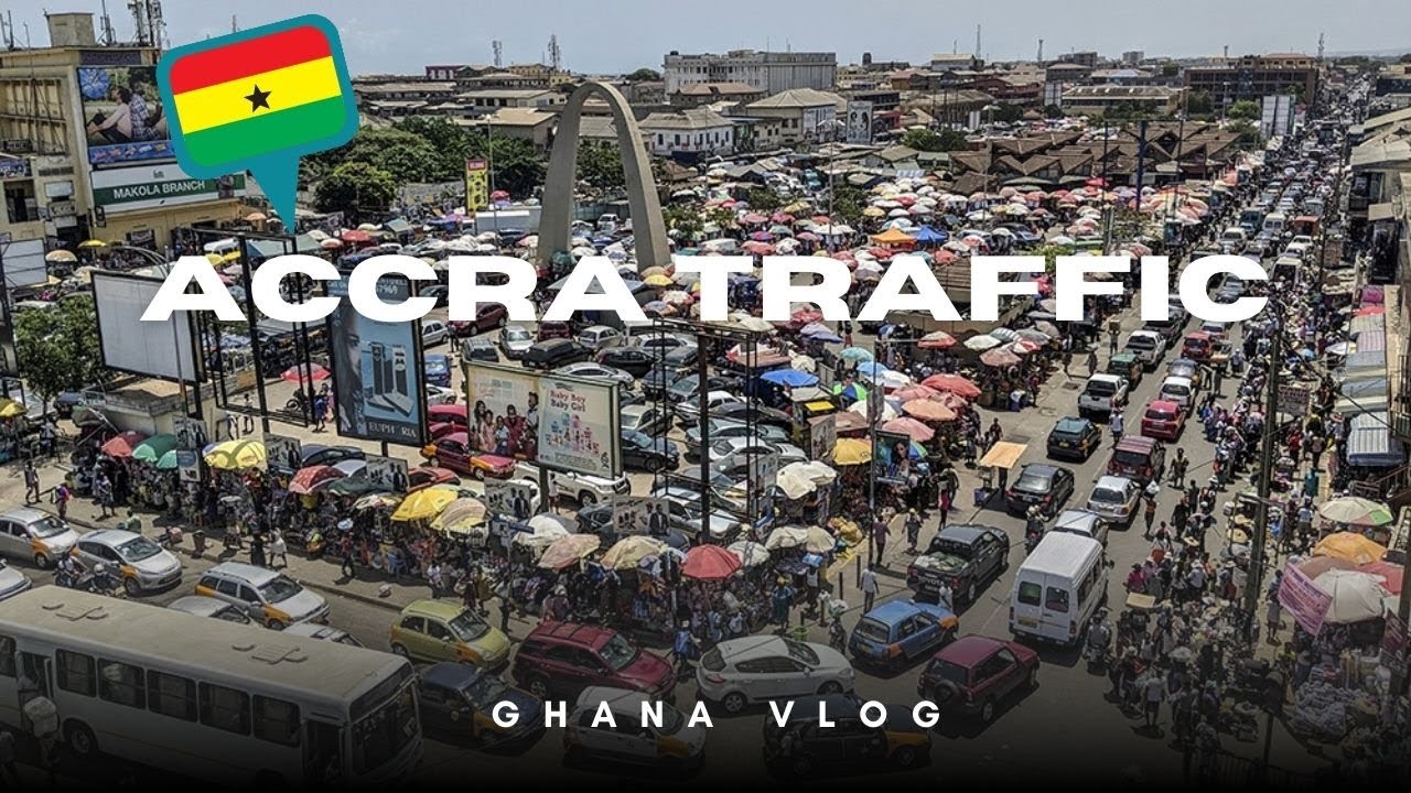 What Is It Like Driving Through Accra's Traffic? | Ghana Vlog - YouTube