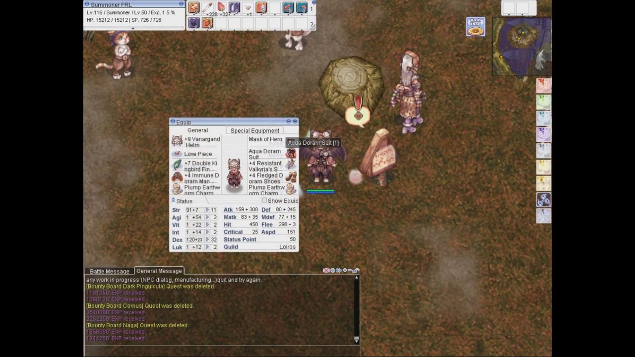 Doram Solo Leveling iRO - Chaos (Picky Peck) New World 110 to 120 - YouTube