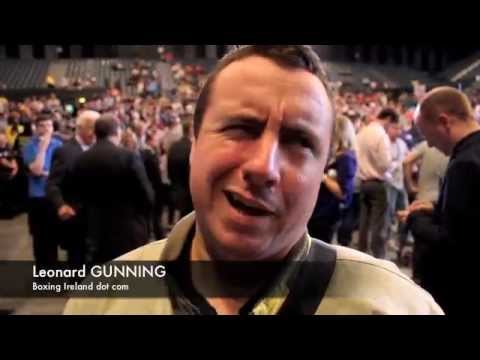 BOXING IRELAND'S LEONARD GUNNING - TALKS CARL FROCH v GEORGE GROVES 2 ...