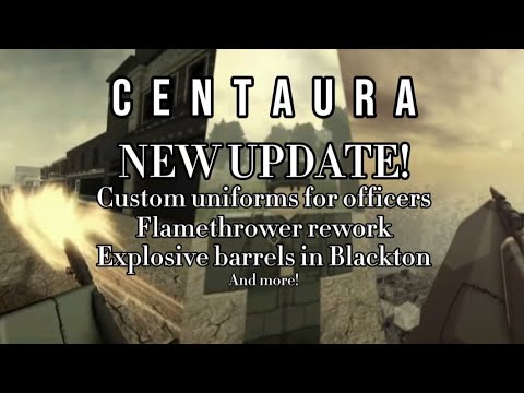 CENTAURA - November 21st update | Roblox - YouTube