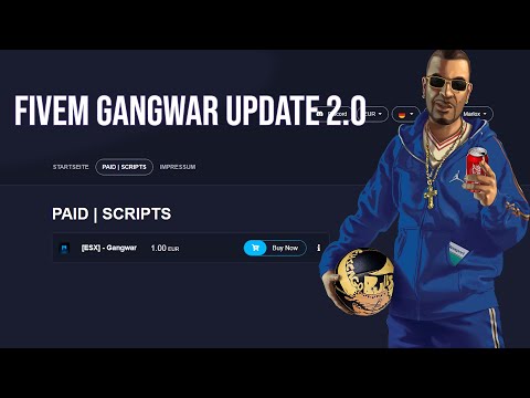 FIVEM GANGWAR SCRIPT 2.0 - YouTube
