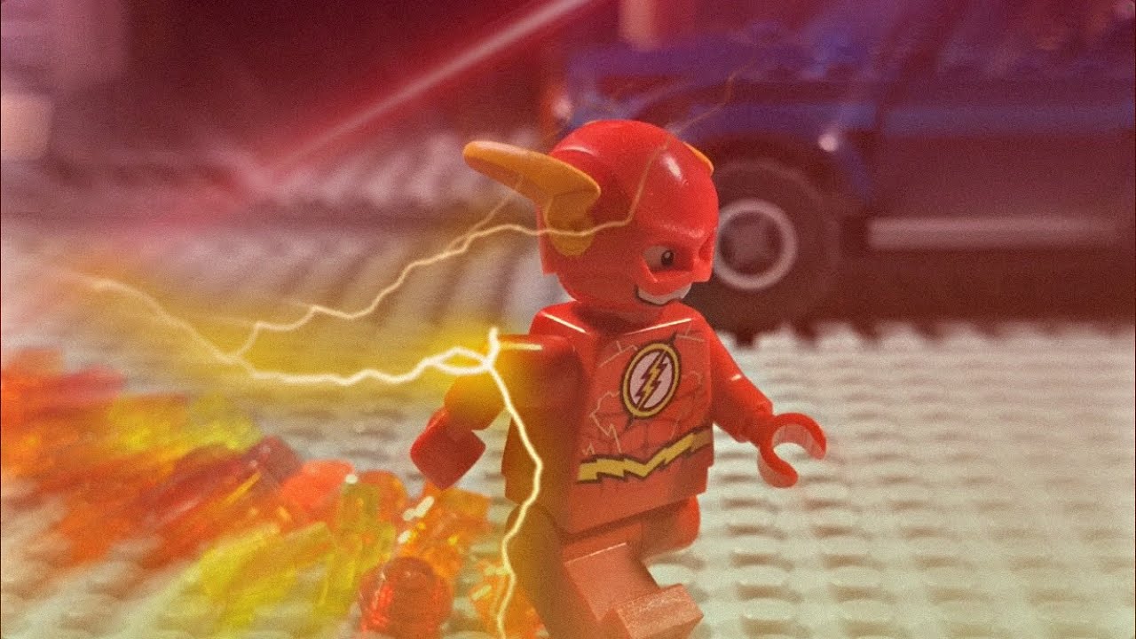 Lego Flash Run Test #2 (Lego DC StopMotion) - YouTube