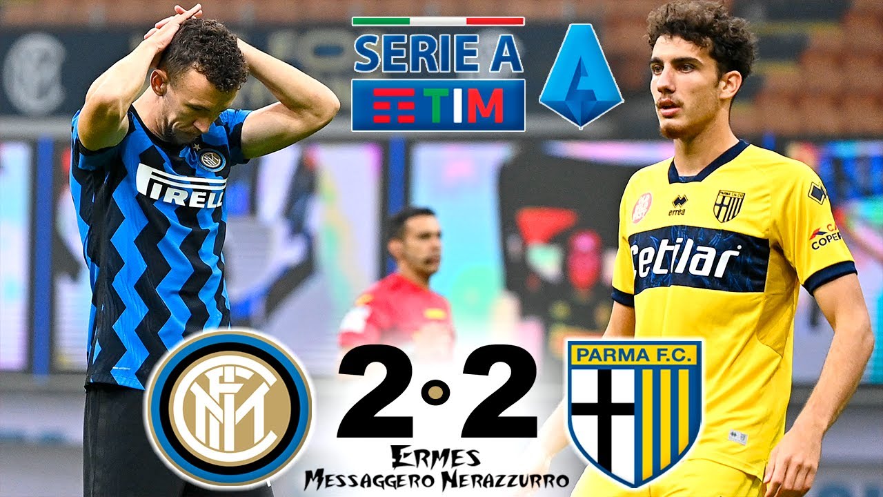 INTER PARMA 2-2 CONTE in CAOS TOTALE e l'ARBITRO una VERGOGNA - YouTube