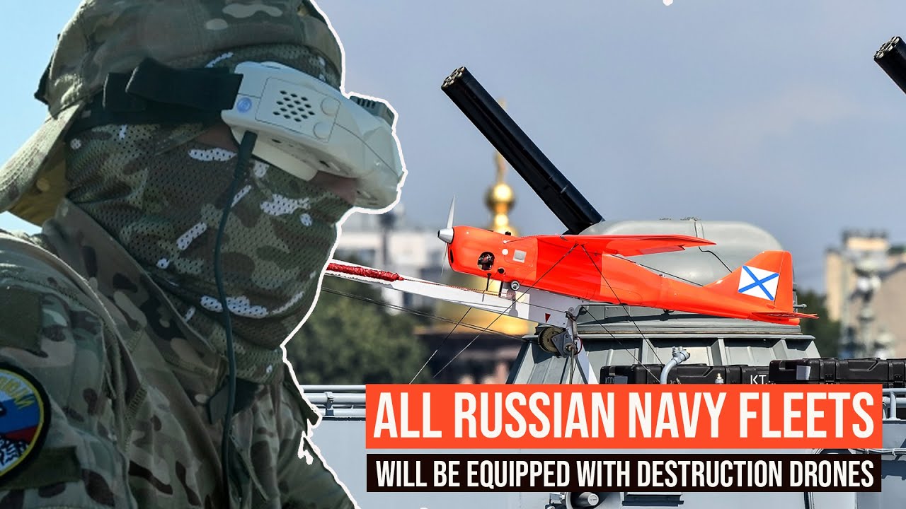 The formation of unmanned systems regiments by all Russian navy fleets ...
