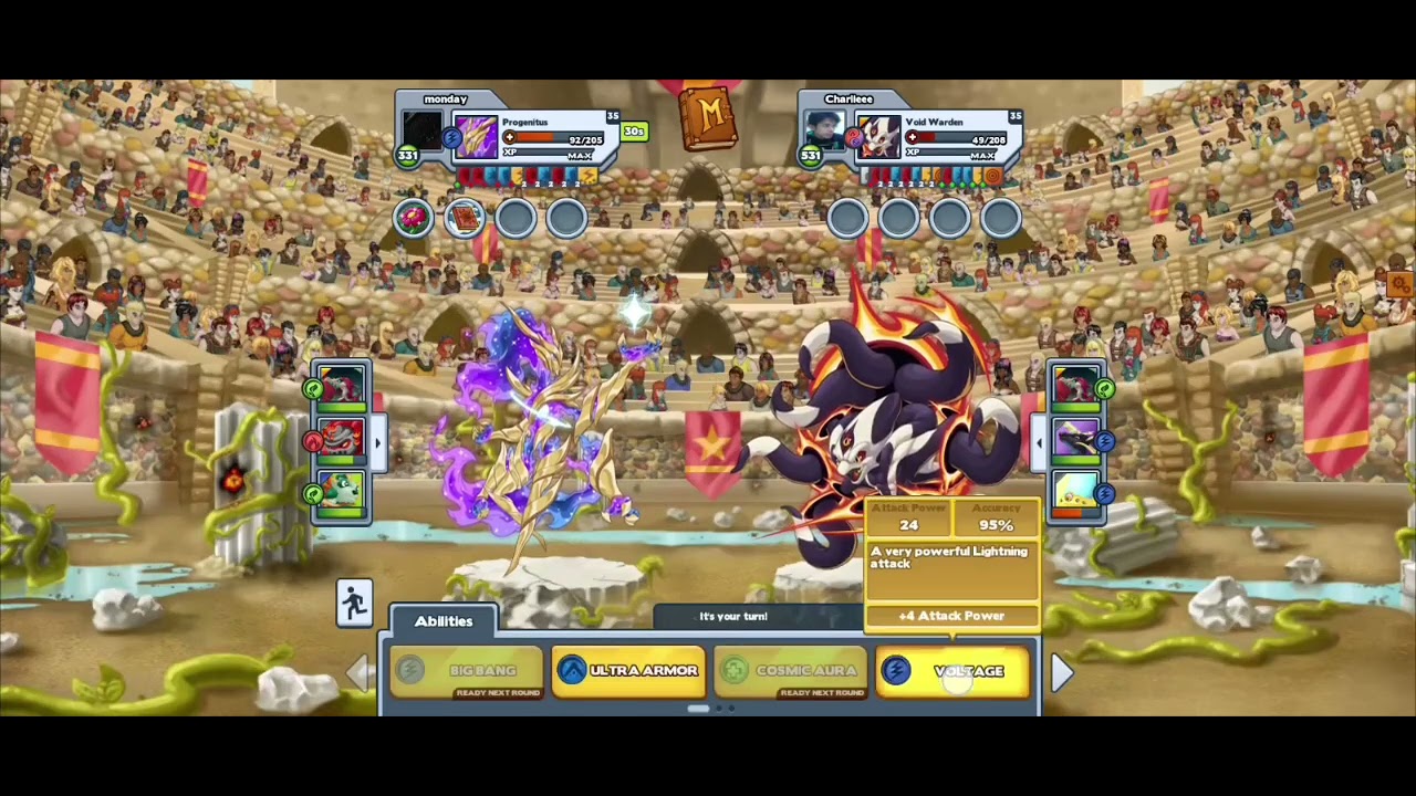 Against two strong Legendary | Miscrits Platinum Arena - YouTube