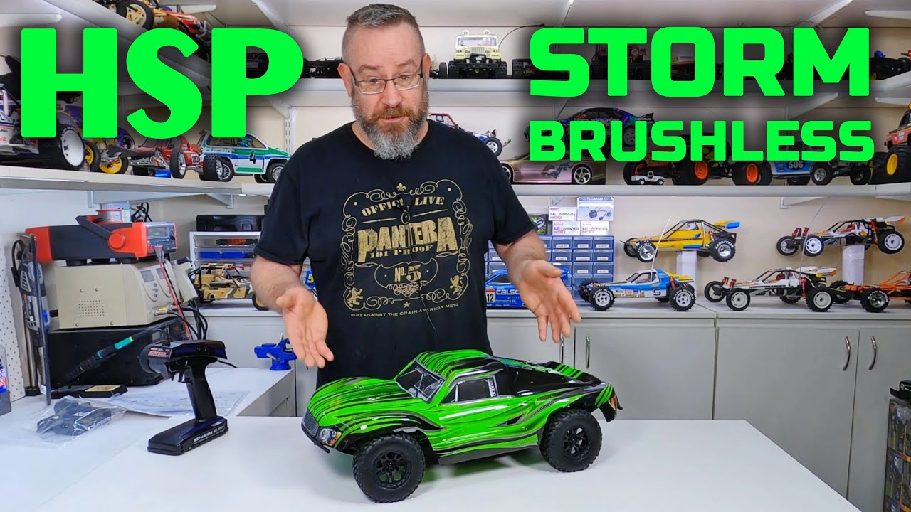 HSP Storm Brushless Short Course Truck - First Look & Binding to FlySky ...