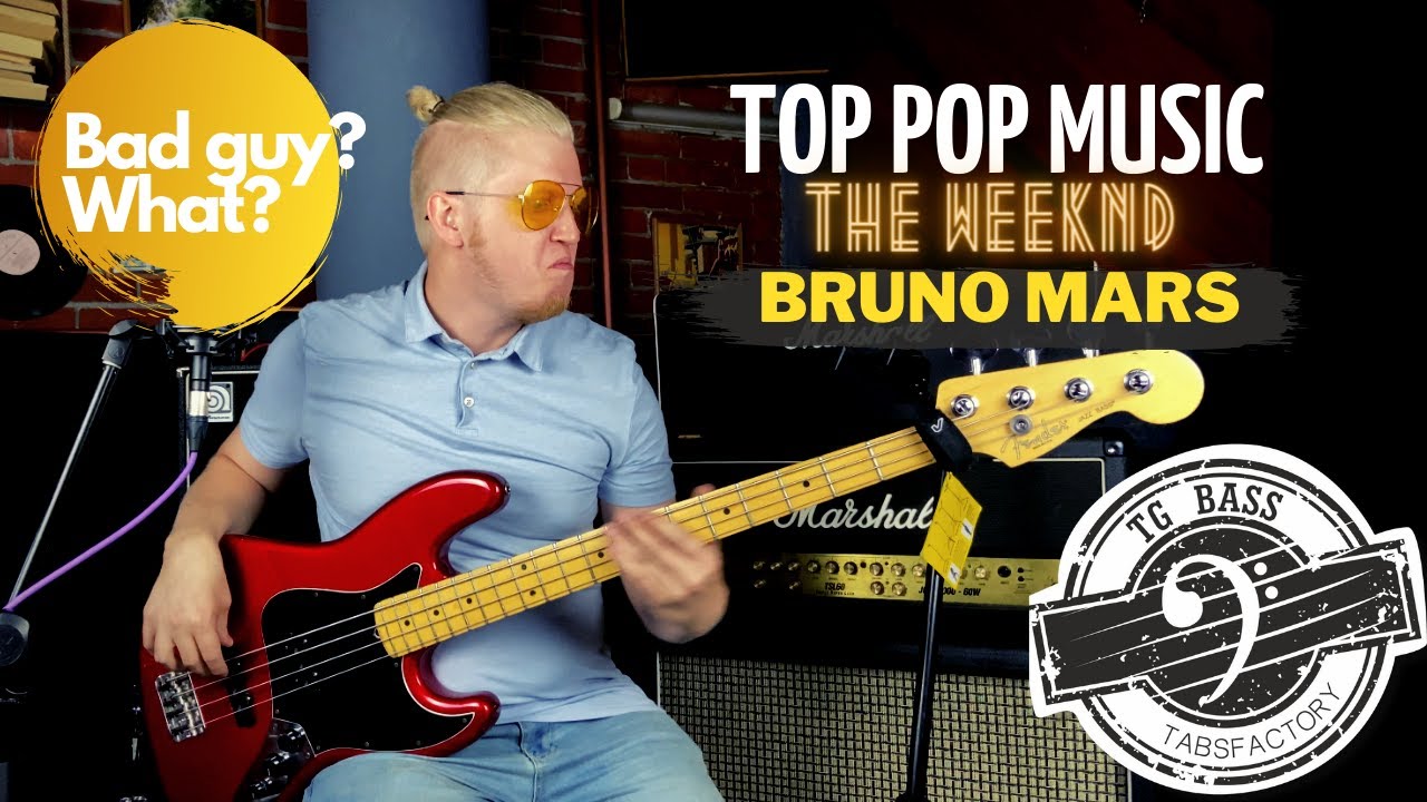 Top Pop music Bass riffs 2015-2020 - YouTube