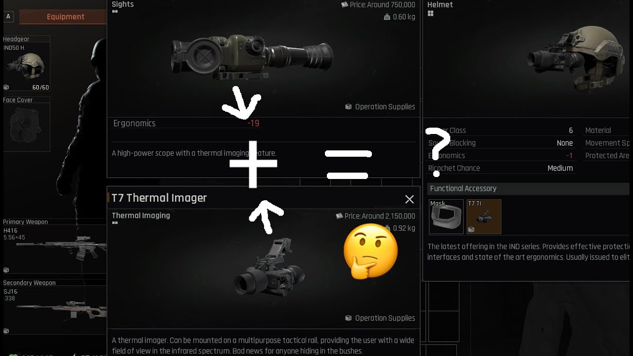 T7 Thermal imager + PZ3 Thermal sight = ? | Arena Breakout Infinite ...