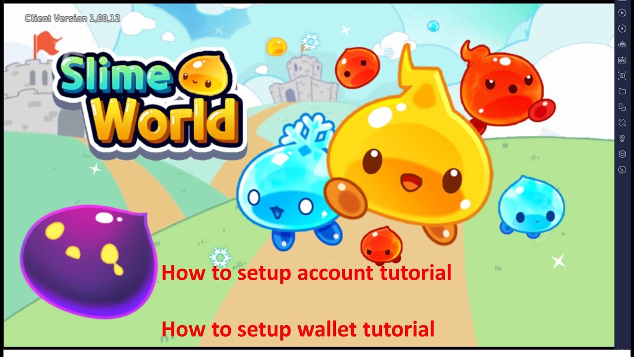 Slime World connect wallet | How to create account Slime World | Slime ...