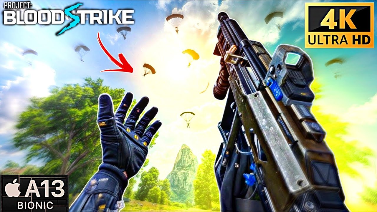 BLOOD STRIKE PAYDAY MODE SOLO VS SQUAD IPAD GAMEPLAY HD 60 FPS - YouTube