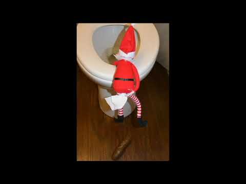 Elfie being bad around the house! (Elves Behavin Badly) - YouTube