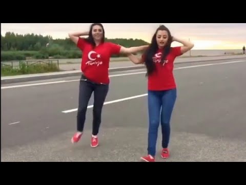 young beautiful Turkish girl robotic dance || ms YouTube channel