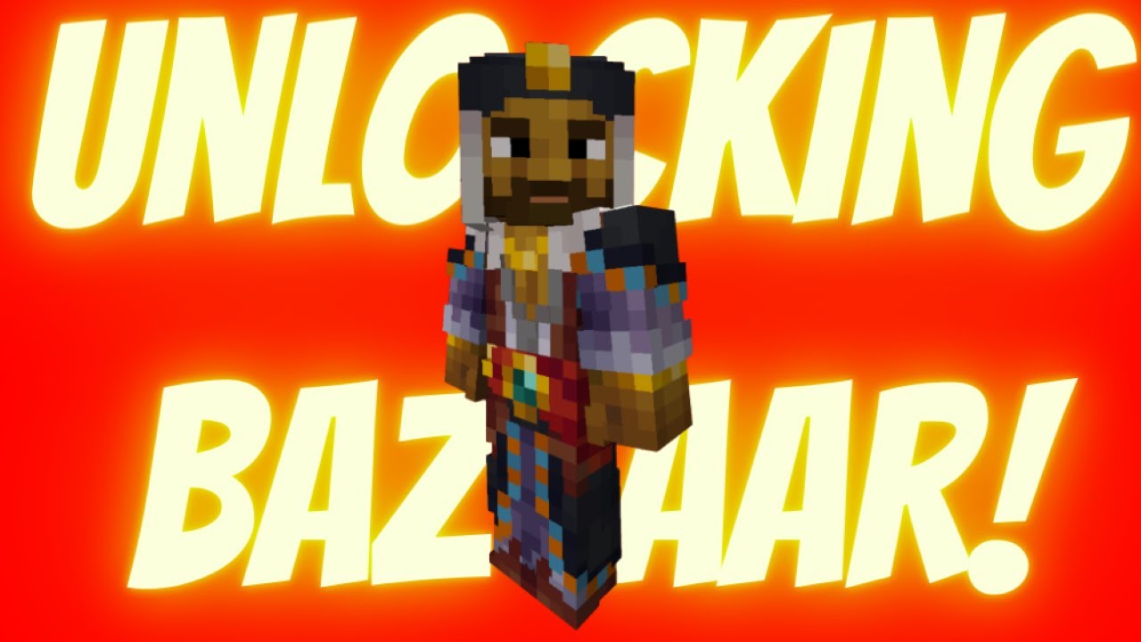 FINALLY Unlocking Bazaar!!! | Minecraft Hypixel Skyblock - YouTube