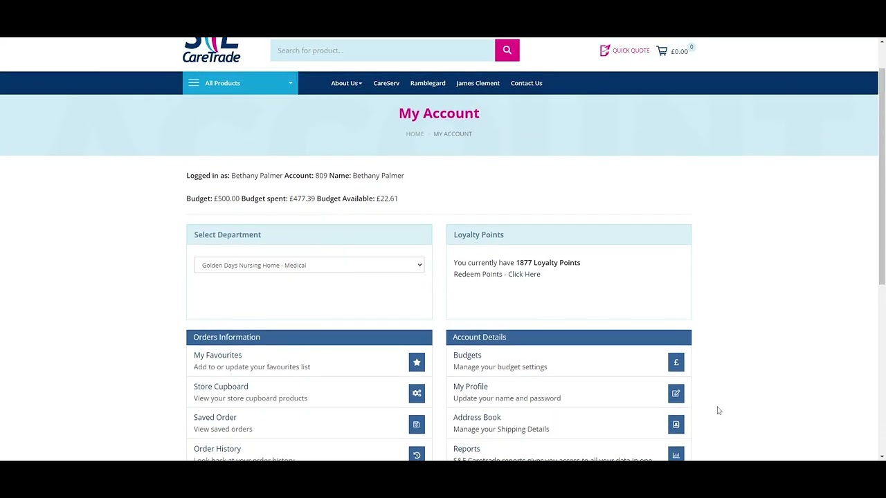 My Account on CareConnect - YouTube