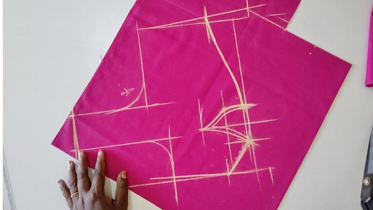 Easy blouse cutting || single dot cutting video..#vivehafamilyvlogs ...
