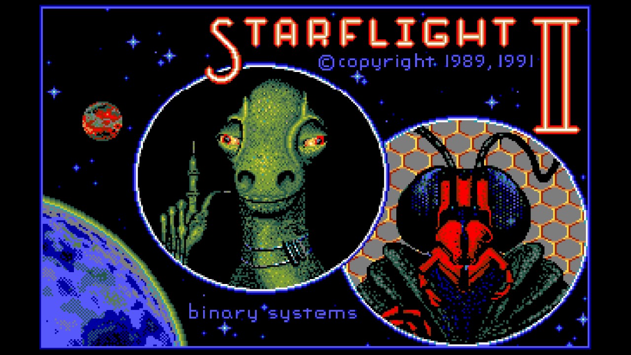 Starflight II: Trade Routes of the Cloud Nebula (Amiga 50Hz) - Intro ...