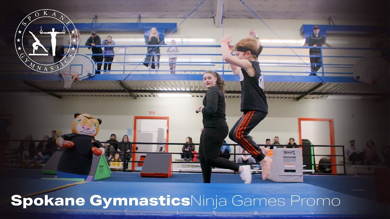 Spokane Gymnastics | Ninja Games Promo - YouTube