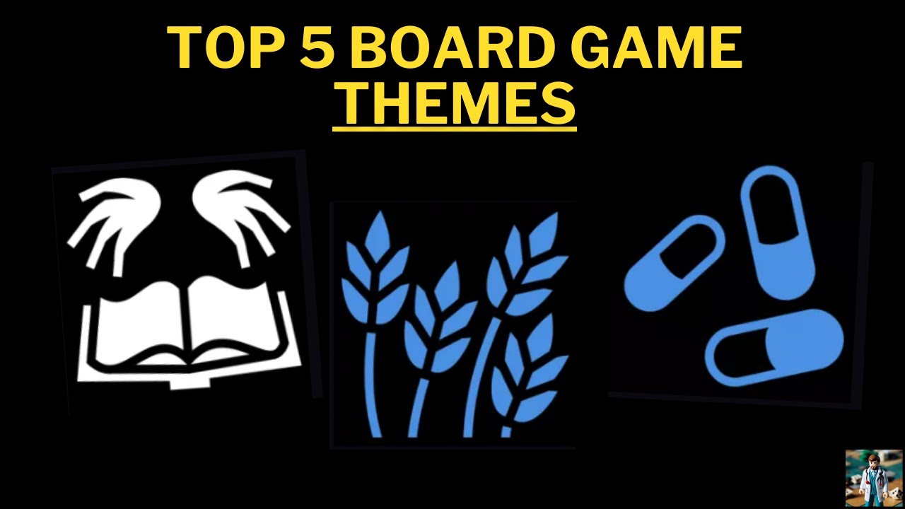 Top 5 Board Game Themes - YouTube