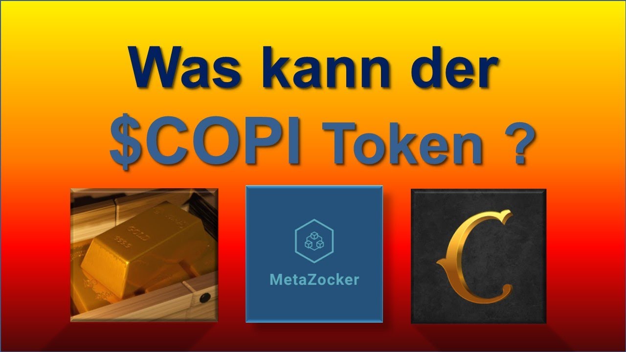Erläuterung zum $COPI Governance-Token und Ideen für passives Einkommen ...