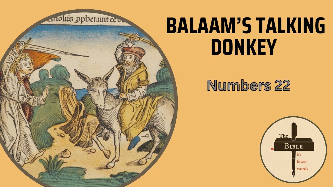 #64: Numbers 22 | Balaam's talking donkey - YouTube