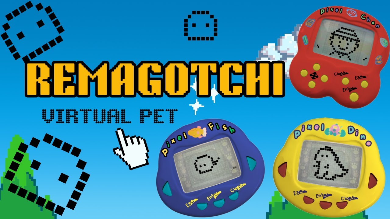 Remagotchi - The Best Virtual Pet App from the 90s (The New Tamagotchi ...