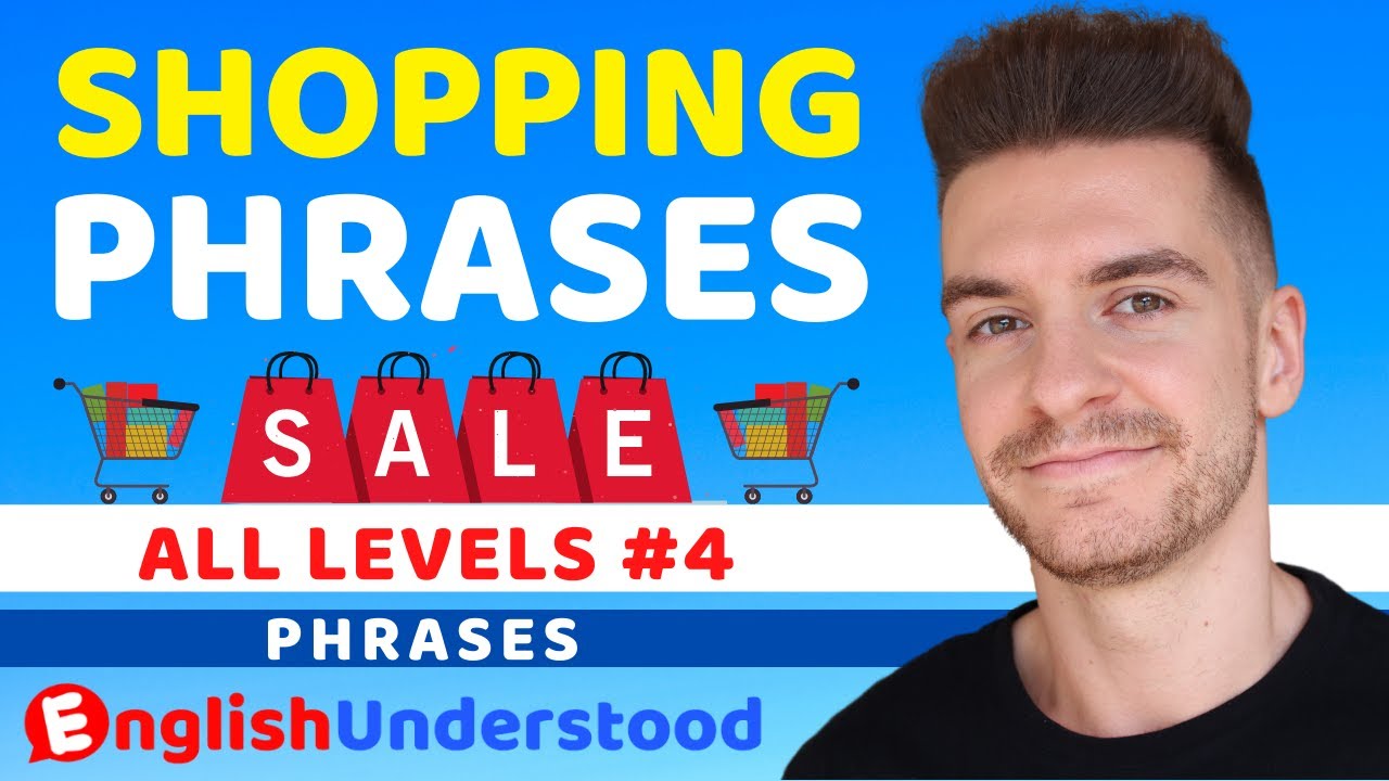 MUST KNOW Phrases For Going Shopping In English (Useful Conversation ...
