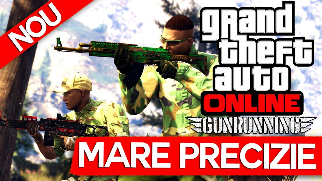 MaxINFINITE in GUNRUNNING GTAV! Mare Precizie, Lucruri noi! - YouTube