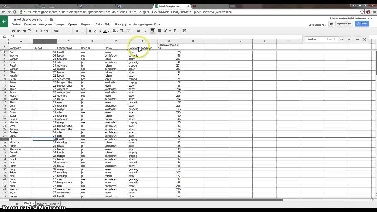 Wat is een tabel - YouTube