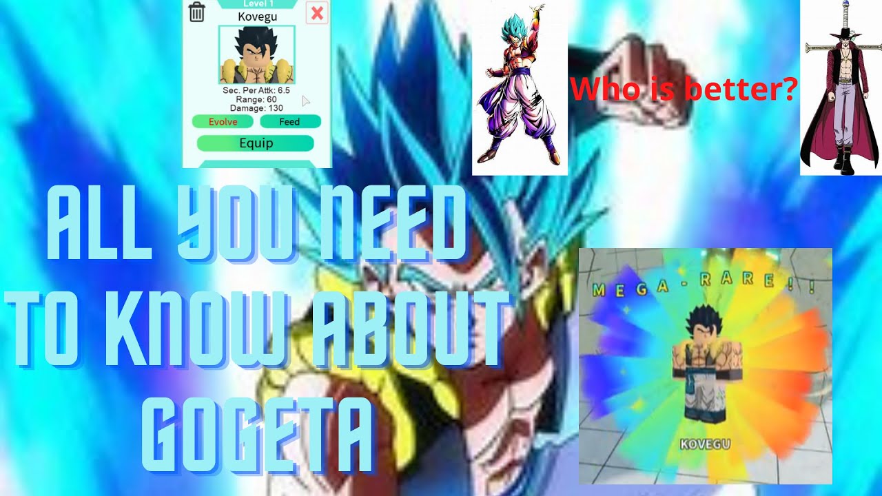 All Star Tower Defense (Gogeta Showcase/ Tutorial) - YouTube