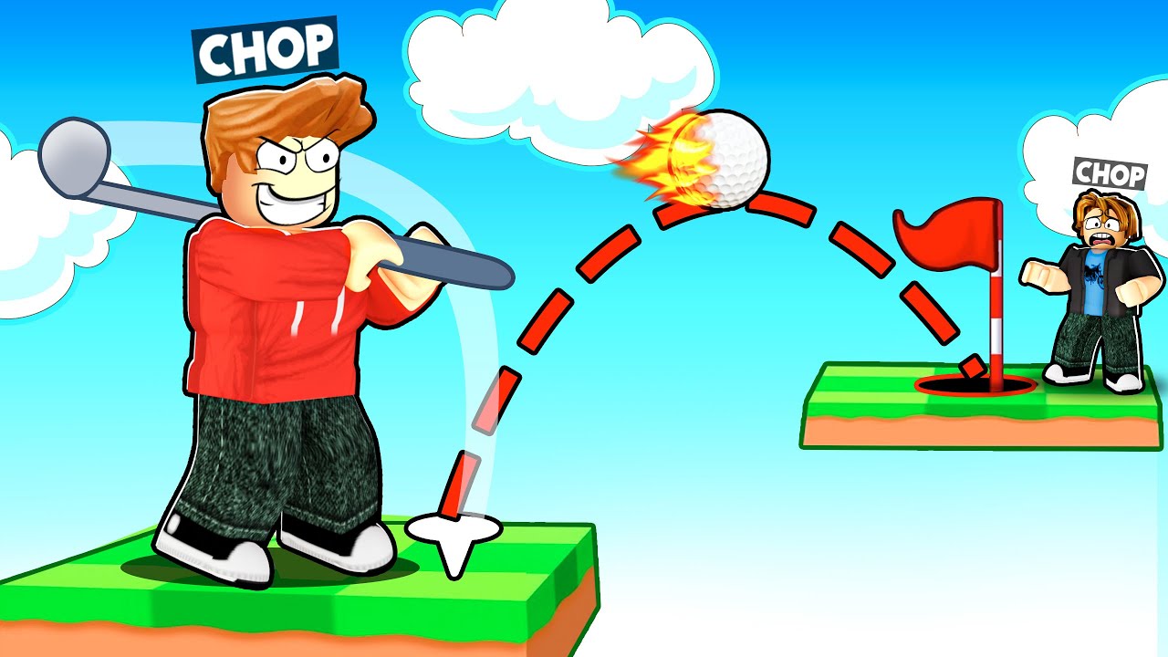 ROBLOX CHOP AND FROSTY COMPLETE GOLF SIMULATOR CHALLENGE - YouTube