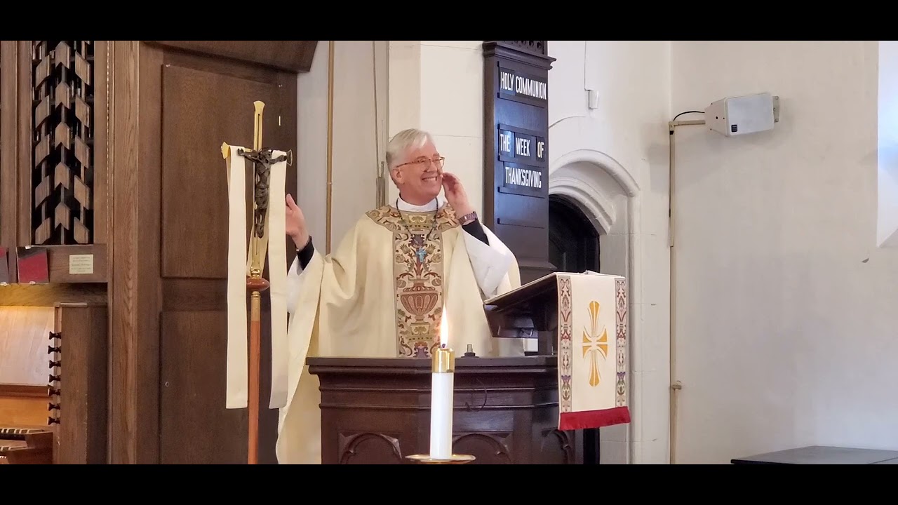 Holy Gospel Matthew 25:31-46, Preacher, Pastor James Boline - YouTube