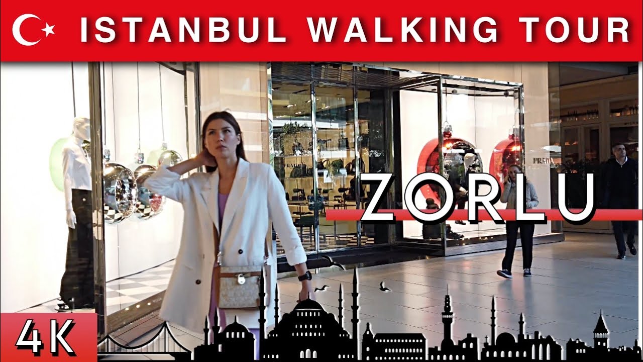 🇹🇷 Istanbul AVM | ZORLU Shopping Center ️ | November 2023 | 4K HD•60 ...
